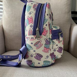 Loungefly | Bags | Disney Parks Loungefly Mini Backpack Mad Tea Party ...